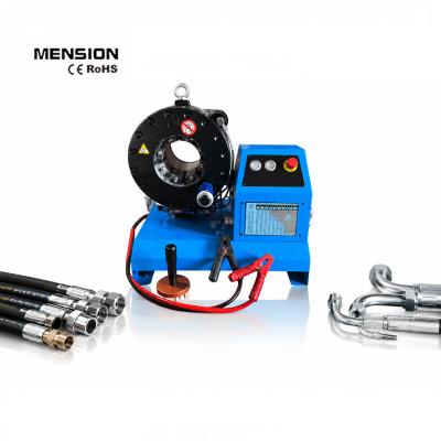 China P32CS 12V/24V DC Portable Hydraulic Hose Crimping Machine with 1/4''-2 1/2'' Crimping Range and 13 Dies Set for sale