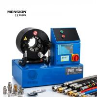 China SP32 Industrial Electric Hydraulic Hose Crimping Machine with 500T Force and 10 Die Sets for 1/4 - 2.0 Inch Hoses for sale