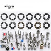 China Wholesale of various heavy-duty rubber hoses and crimped fittings SAE100 High Pressure Hydraulic Rubber Hose with Multilayer Stainless Steel Braided Reinforcement and 100m Length for sale