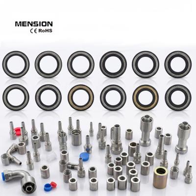China Wholesale of various heavy-duty rubber hoses and crimped fittings SAE100 High Pressure Hydraulic Rubber Hose with Multilayer Stainless Steel Braided Reinforcement and 100m Length for sale
