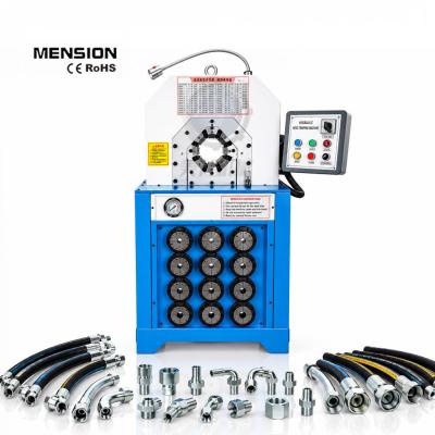 China P120 Ultra-Thin Hydraulic Hose Crimping Machine with Large Opening for 2 Inch High-Pressure Hose Crimper for sale