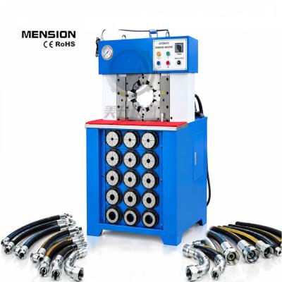 China P140 Ultra-Thin Hydraulic Hose Crimping Machine with 750T Crimping Force and 4-Inch Capacity for sale
