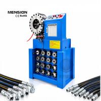 China MS-51KH Heavy-Duty Hydraulic Hose Crimping Machine with 500T Crimping Force and 2 Inch Capacity Featuring Quick-Change Die System for sale