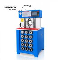 China P140 CNC Hydraulic Hose Crimping Machine with 750T Crimping Force, 4-Inch Capacity, and Ultra-Thin Design for Industrial Use for sale