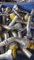 China Straight-through and 90° ORFS/JIC Female Flat-Face Hydraulic Hose Fittings for Heavy-Duty Applications (Wholesale) for sale