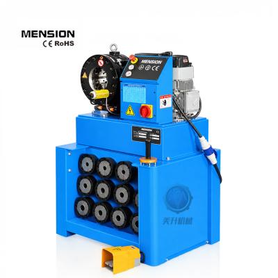 China P32 AC Hydraulic Hose Crimping Machine with 650T Crimping Force, 14-87mm Range, and 13 Die Sets for sale