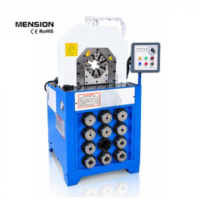 China Ultra-Thin Hydraulic Hose Crimping Machine with Large Opening for 2 Inch High-Pressure Hose Crimper for sale