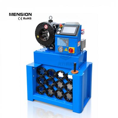 China NC130J CNC Hydraulic Hose Crimper with 650T Crimping Force and 2.5 Inch Hose Capacity for sale