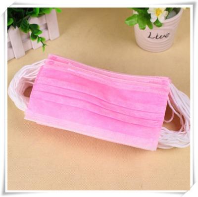 China Public Place Earloop Face Mask Dust Proof Foldable Customized Size Non Woven Fabric for sale
