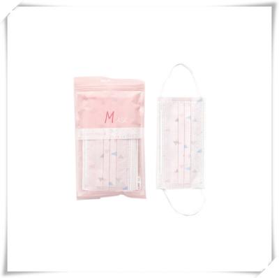 China Adjustable Earloop Face Mask Colored Surgical Masks Three Layer Protection for sale