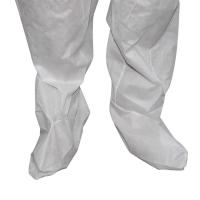 China Liquid Blocking Disposable Isolation Clothing Disposable Chemical Suit Lightweight Design for sale