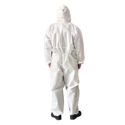 China One Piece Medical Protective Clothing Medical Protective Suit Overall With Hood for sale