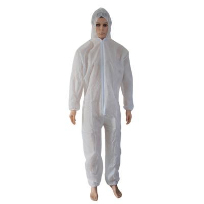 China Personal Safety Medical Protective Clothing Hood Chemical Protective Coveralls for sale