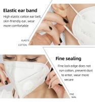 China Comfortable Earloop FFP3 Face Mask Disposable Dust Mask Respiratory Protection for sale