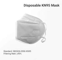 China 3 Ply KN95 Surgical Dust Mask Disposable Nose Mask Earloop Type White Color for sale