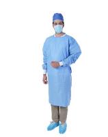 China Lightweight Disposable Isolation Gown Non Woven Isolation Gown Dust Proof for sale