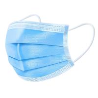 China Elastic Earloop Hospital Face Masks High Density Filter For Coronavirus Virus Pollen for sale