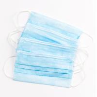China Elastic Earloop Hospital Face Masks High Density Filter For Coronavirus Virus Pollen for sale
