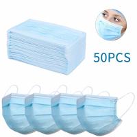 China Non Woven Disposable Face Mask Dust Protection Hygienic Face Mask CE FDA for sale