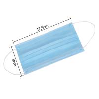 China Soft Smooth Lining Disposable Face Mask Light Weight Medical Face Shield Mask for sale