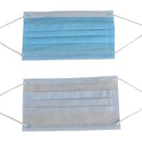 China Dental Procedure Disposable 3 Ply Face Mask Moisture Proof Non Irritating for sale