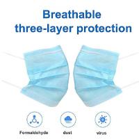 China Soft 3 Layer Non Woven Fabric Mask Gauze Face Mask For Kids And Adults for sale