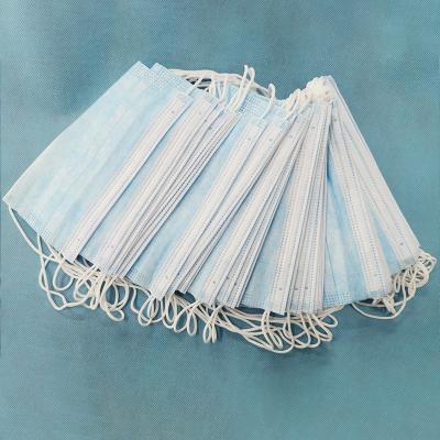 China Breathable Non Woven Face Mask Customized Color Protective 3 Layer Face Mask for sale