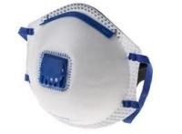China Flat Fold Disposable FFP2 Face Mask Comfortable Fine Particle Dust Mask for sale