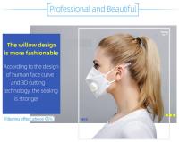 China Kn95 Respirator Safety Mask Melt Blown Filter Personal Care Safety Breathing Mask for sale
