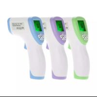 China High Safety Digital Forehead Thermometer With Tri Color Back Light for sale