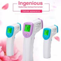 China 1-5cm Non contact Infrared Forehead Thermometer with one click precise measurement for sale