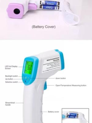 China 1-5cm Non contact Infrared Forehead Thermometer with one click precise measurement for sale