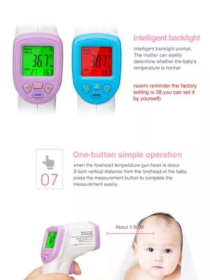 China 1 -5cm Measured Distance Digital Forehead Thermometer for sale