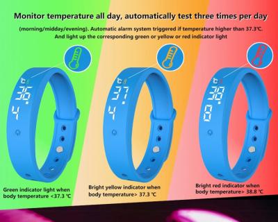 China Heathy Body Temperature Wristband / Bracelet Control Body Temperature for sale