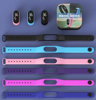 China Body Temperature Measuring 45℃ Smart Bracelet Wristband for sale