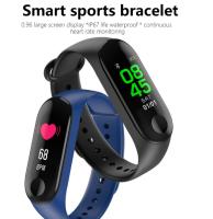 China Time Display Heart Rate 0.96 Inch Temperature Measuring Bracelet for sale
