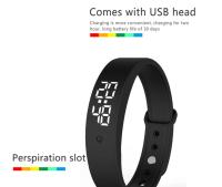 China Black HRV Stress Monitor Temperature Measuring Bracelet for sale