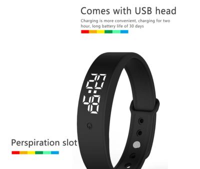 China Black HRV Stress Monitor Temperature Measuring Bracelet for sale