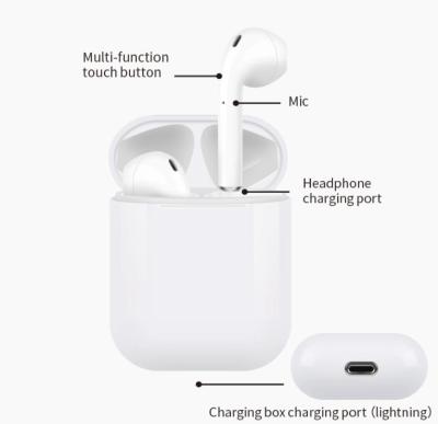 China Touch USB Charging HIFI 2.5H TWS Bluetooth Earpods for sale
