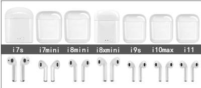 China One Button Operation BT 5.0 TWS Bluetooth Earpods with good bass for sale
