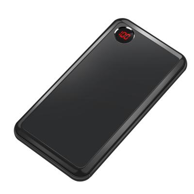 China Black Alloy Case Lithium 10000mAh Portable Power Supply for sale