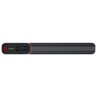 China Black Alloy Case Lithium 20000mAh Portable Power Supply for sale