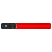China Digital Display 20000mAh Portable Power Supply with red alloy case for sale