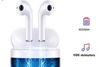 China Stereo Sound BT5. 0 500MAh TWS Bluetooth Earpods for sale