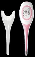 China ABS 8 Seconds Flexible Steel Tip Digital Fever Thermometer for sale