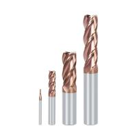 China 1 Inch 2 Inch Square End Mill / High Speed Steel Milling Cutters General Processing for sale