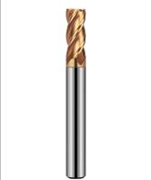 China HRC55° Flat High Efficiency Universal Series Unequal Anti Vibration End Milling Cutter for sale