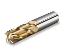 China HRC55° Flat High Efficiency Universal Series Unequal Anti Vibration End Milling Cutter for sale