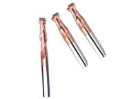 China 2 Flute CNC End Mill Cutter / High Feed Extra Long Reach Carbide End Mills for sale