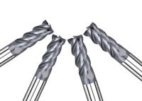 China HRC65 4 Flutes Carbide End Mill Cutter for sale